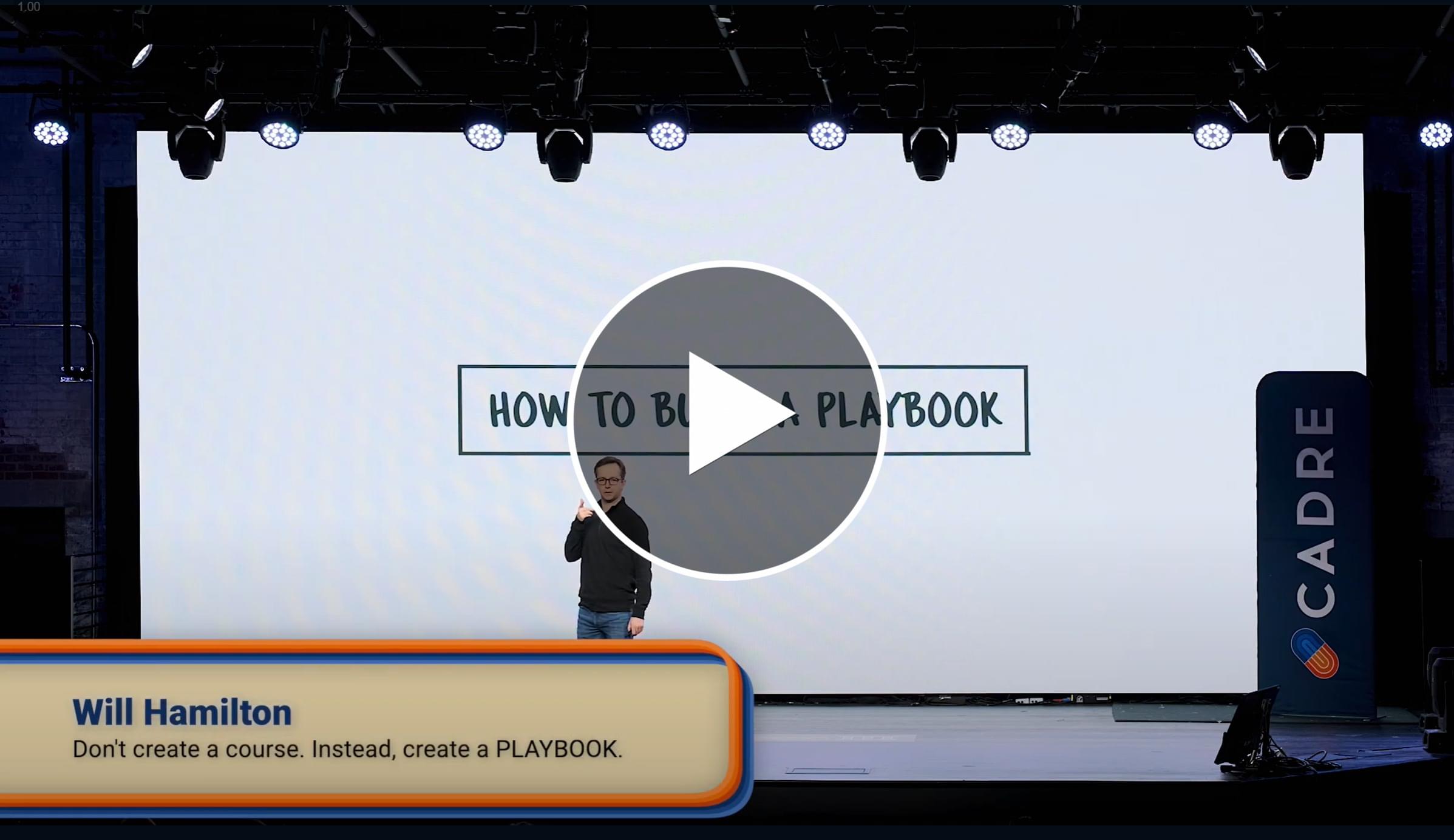 PLAYBOOK WORKSHOP